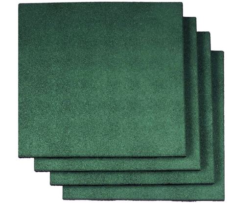 Revtime Easy Diy Interlocking Outdoor Rubber Tiles 20″ X 20″ X 1” Pack