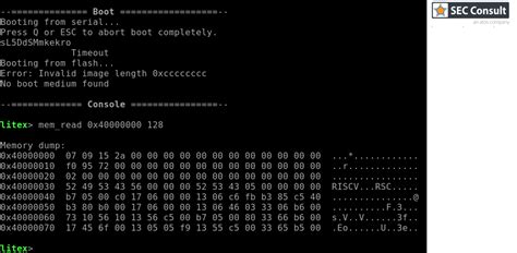 A Primer On Cold Boot Attacks Against Embedded Systems Sec Consult