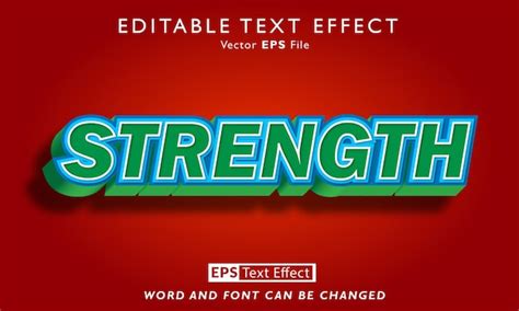 Efeito De Proteção De Força Vetor Premium