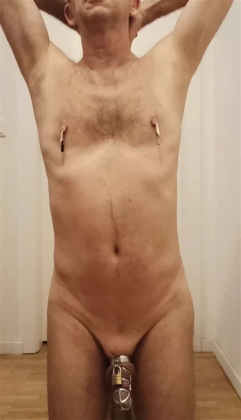 Good Evening Plug Check Cage Check And Nipple Games 20 Pics XHamster