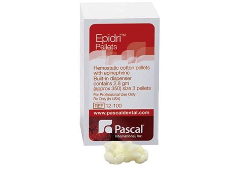 Epidri Pellets Scotts Dental Supply