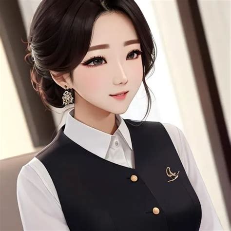 30대 초반의 젊은 스팀펑크 여성의 전신 이미지 멋진 녹색 눈 몸에 맞는 몸매 로열 블루 Openart