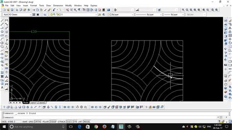 Trim And Offset Command Autocad House Youtube