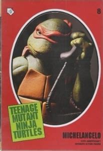 Teenage Mutant Ninja Turtles Neca Michelangelo 35th Anniversary 1990