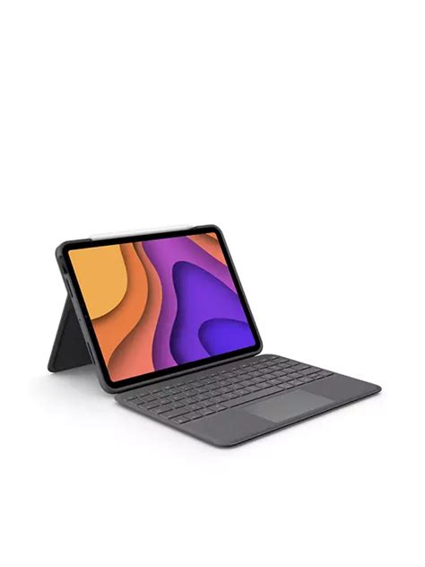 Logitech Black Folio Touch Ipad Keyboard Case For Ipad Air 4th And 5th