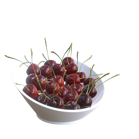 Stl Datei Cherry Plate Of Cherry Strawberry Fruit Apple Plant Farm Forest Grass Tree Grass Tree