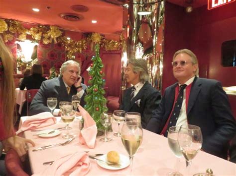 Stewart Lane And Bonnie Comleys Christmas Lunch At Doubles