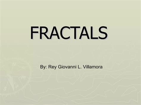 Fractals Ppt