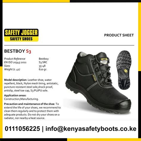 Quality Safety Jogger Boots In Nairobi Kenya Safety Boots