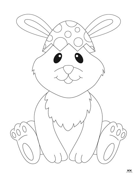 Easter Bunny Coloring Pages Printable Ncejomunicipaldechinu