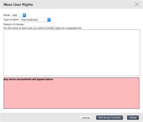 Massuserrightstr Fandom Developers Wiki Fandom