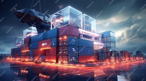 Premium Photo Warehouse Technology Of The Future Warehouse Program