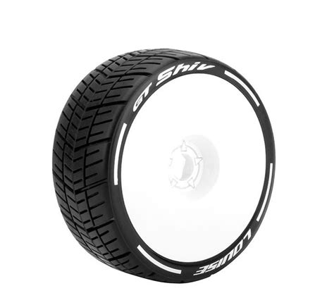 Louise Rc Gt Shiv Soft Mft Tires White Rims X2 Lr T3284sw