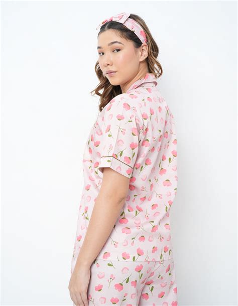 Floral Printed Cotton Braless Nightsuit For Women Blyssin