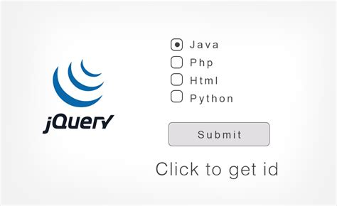 How To Get Checkbox Checked Attribute Id When Button Clicked In Jquery