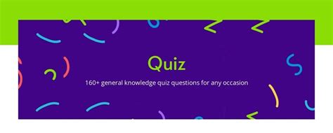 General Knowledge Quiz Questions Css Template By Nicepage