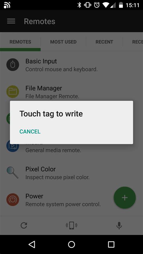 How To Use NFC Tags Unified Remote