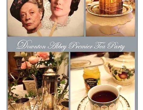 In Honor Of Season 3 Tea Party Downton Abbey Tea Party Catch My Party