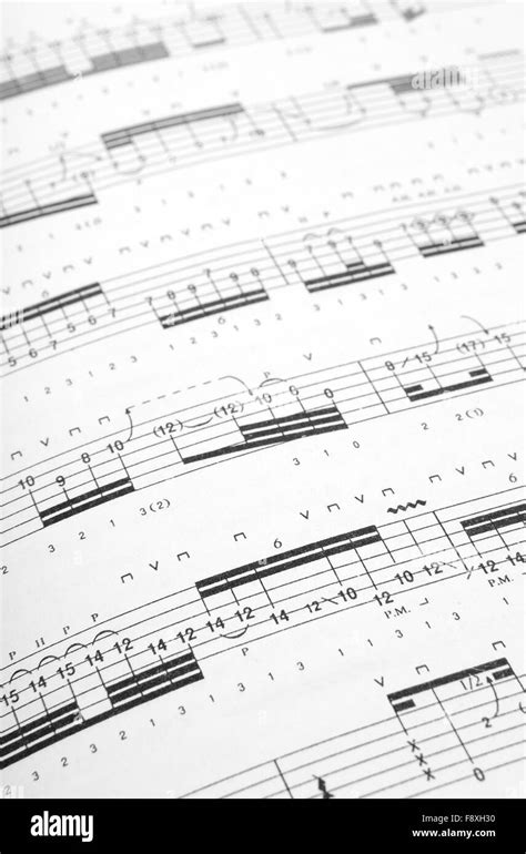 Musik tabs Fotos und Bildmaterial in hoher Auflösung Alamy