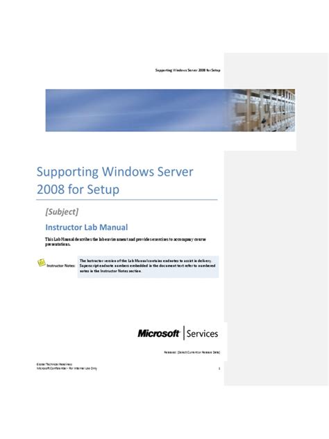 Windows Server 2008 Setup Pdf Backup Windows Server 2008