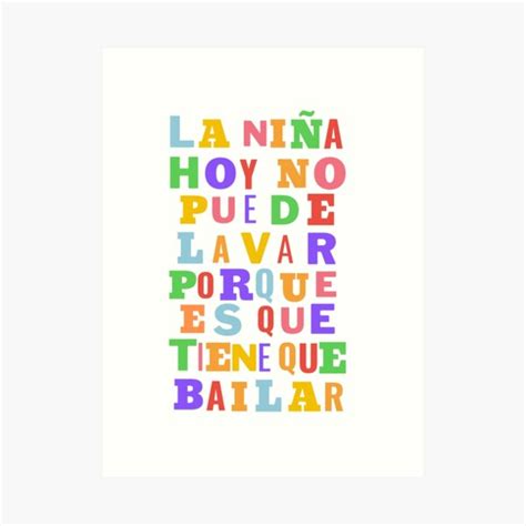 Rigoberta Bandini And Amaia Model AsÍ Bailaba Art Print For Sale By Artisteando Redbubble