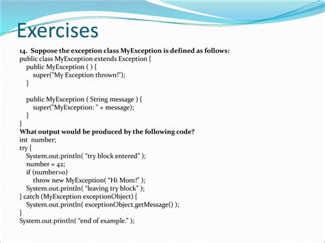 Exceptions And Exception Handling Ppt Download
