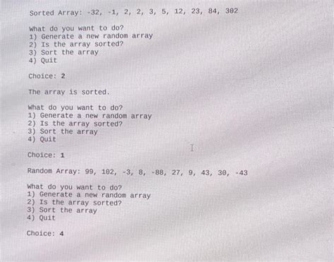 Solved Assignment 6 A Is It Sorted Its Helpful To Know If