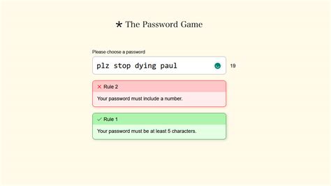 How To Not Overfeed Paul In The Password Game Prima Games