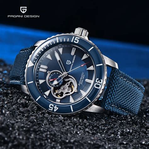 파가니 디자인 남성용 손목 시계 2023 년 최고 브랜드 럭셔리 자동 시계 Nh39 기계식 방수 스포츠 야광 베젤 Aliexpress
