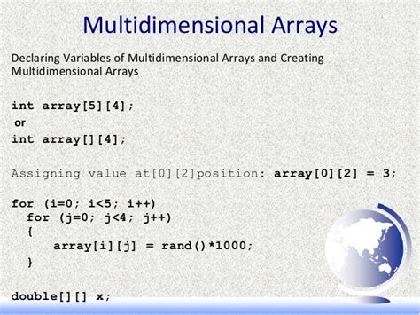 Arrays In Cpp