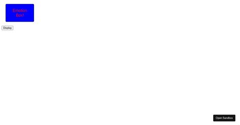 Emotionstyled Props Codesandbox