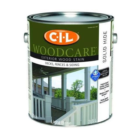 Cil Woodcare Exterior Wood Stain Solid Tintable Walmart Canada