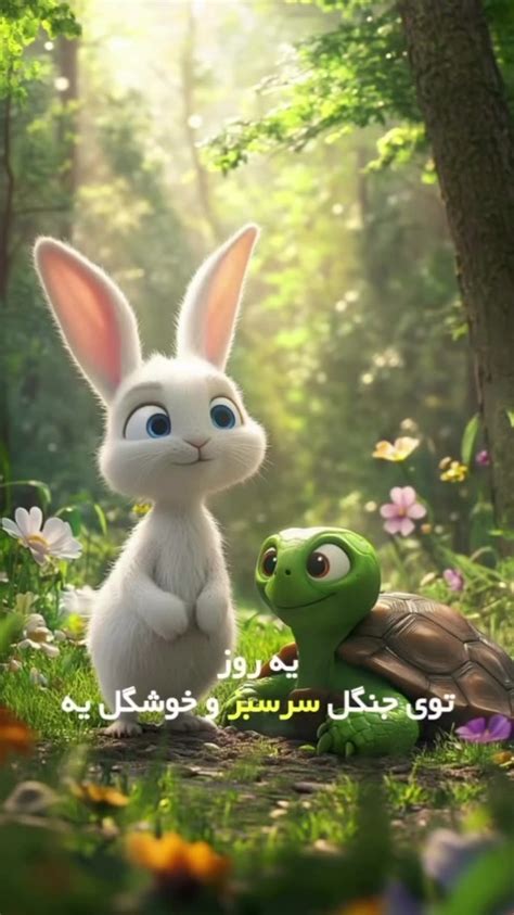 کلیپ قصه کودکانه خرگوش و لاک پشت