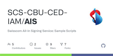 Github Scs Cbu Ced Iamais Swisscom All In Signing Service Sample