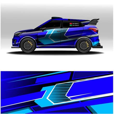 Premium Vector Automotive Rally Car Modification Concept Vector