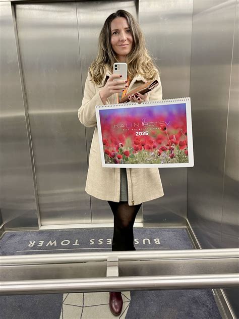 Nellie Boteva On Linkedin Когато работата от офиса върви с раздаване на календари