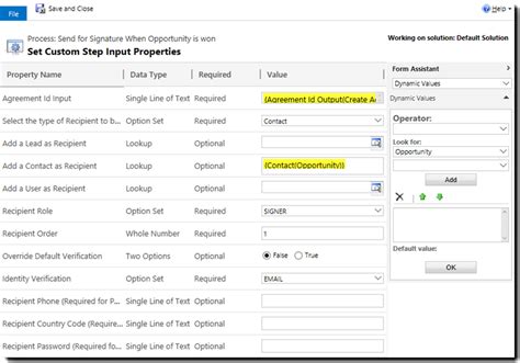 Adobe Acrobat Sign For Dynamics Processes Workflows