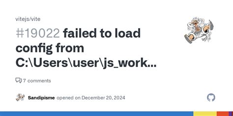 failed to load config from c users user js workshop react practice