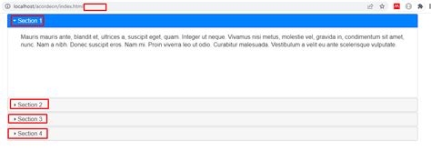 Javascript Mostrar Contenido En Una Url Con Jquery Acordeon Stack