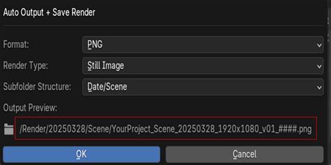 Auto Create Output Render Folder Superhive Formerly Blender Market