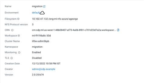 Nfs Disk Migration For Cloudera Machine Learning Cloudera