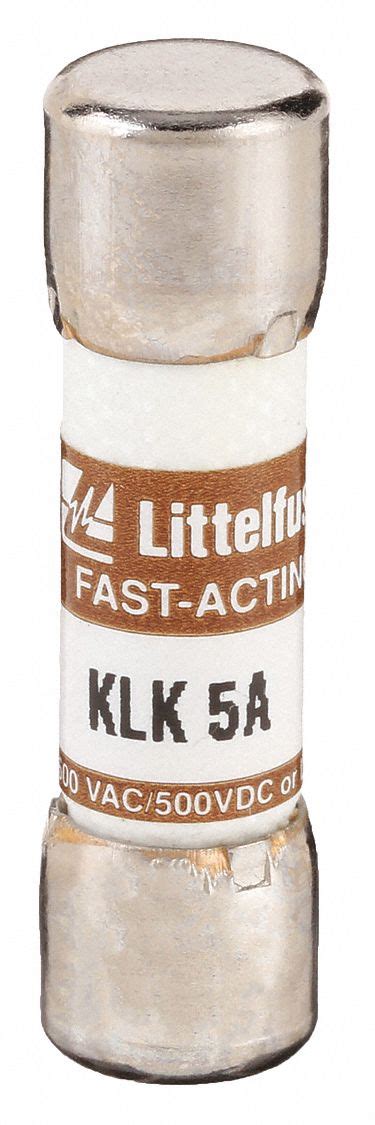 Littelfuse 5 A Amps 600v Ac Fuse 486k08 Klk005 Grainger