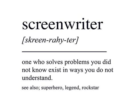 Screenwriter PNG File Writer Clipart For Sublimation Printable Movie Script Art Screenplay