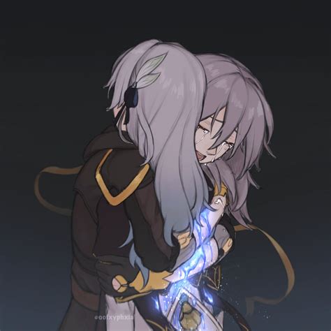 Trailblazer Firefly And Stelle Honkai And More Drawn By Oofxyphxia Danbooru