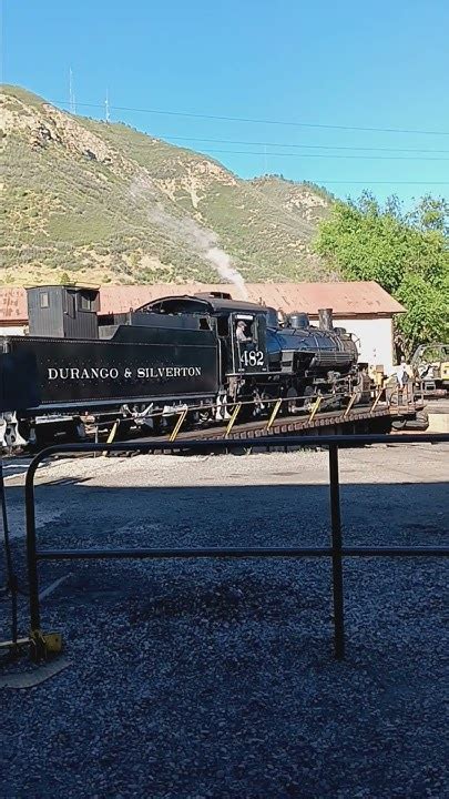 Durango And Silverton 482 Turning Around On The Durango Turntable