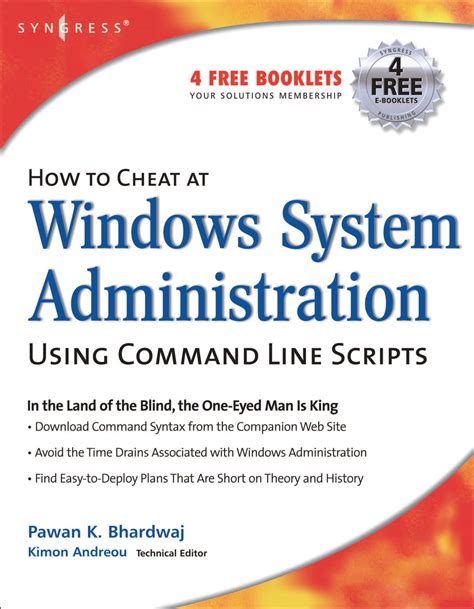 My E Book Collections How To Cheat At Windows System Administration Using Command Line Scripts