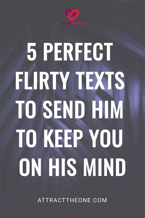 Best 12 5 Texts To Make A Man Obsessed With You – Artofit