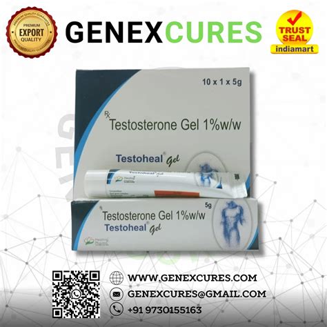 Testosterone Gel Testoheal 10x1x5 G Packaging Type Tube At ₹ 250