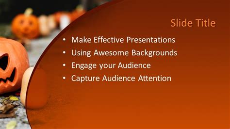 160999 Pumpkin Template 16x9 3 Free Powerpoint Templates