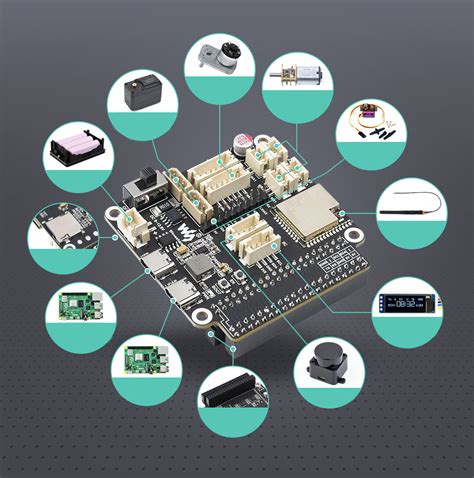 General Driver Board Multifunctional Robot Controller Esp32 Wifi Bluetooth Esp Now